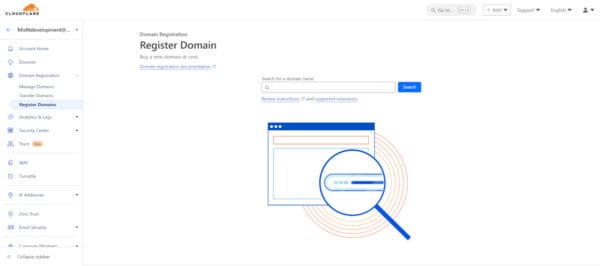 Guide to Buying a Domain on Cloudflare | Misfit Development